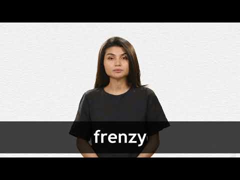 FRENZY definition and meaning | Collins English Dictionary