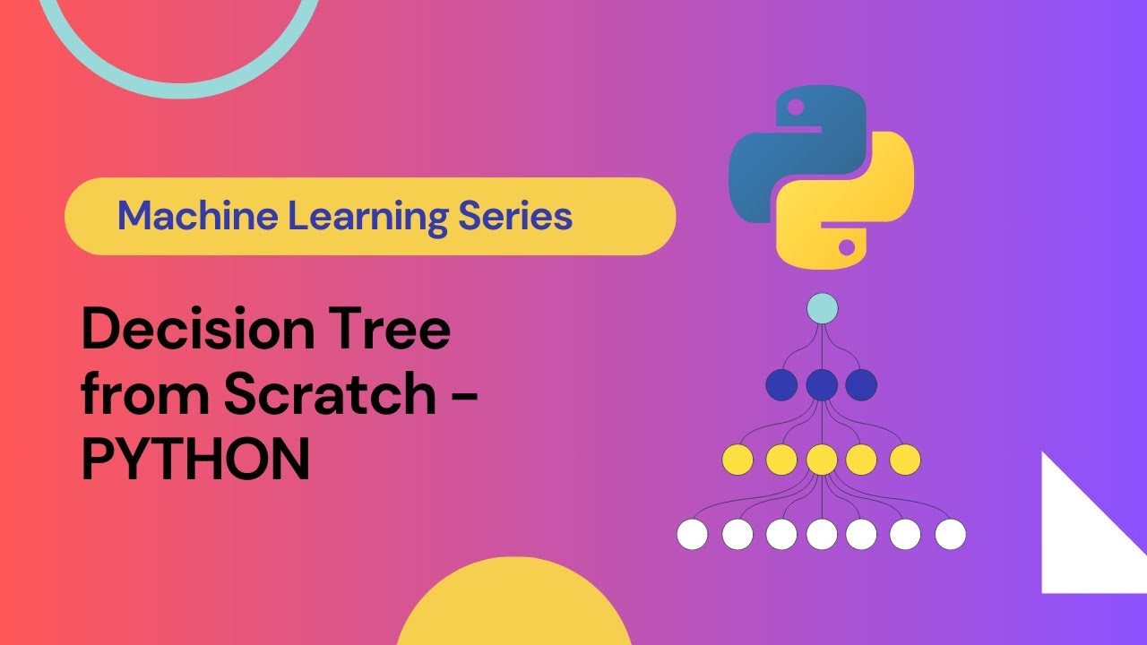 Build a Decision Tree from Scratch in Python (No Libraries!)