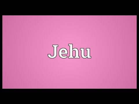 Jehu Meaning