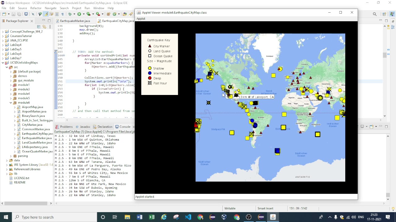 Coursera || Object Oriented Programming in Java || Week 6 Programming Assignment