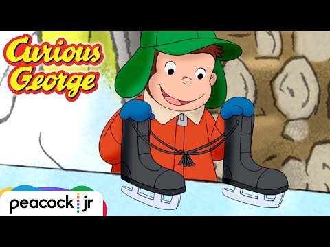 Curious George - Ice Rink basic list…: English ESL video lessons