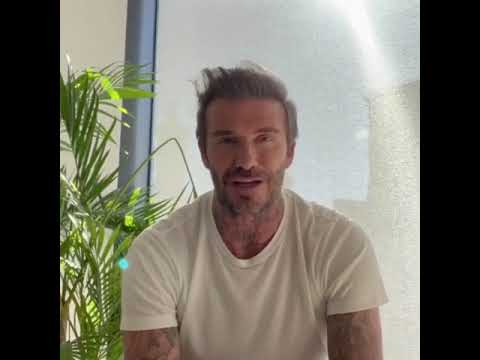 David Beckham gave away his Instagram page with 71,4 million followers for a day to the Ukrainian