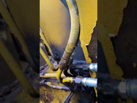 Another day, another 10 gallons of hydraulic fluid