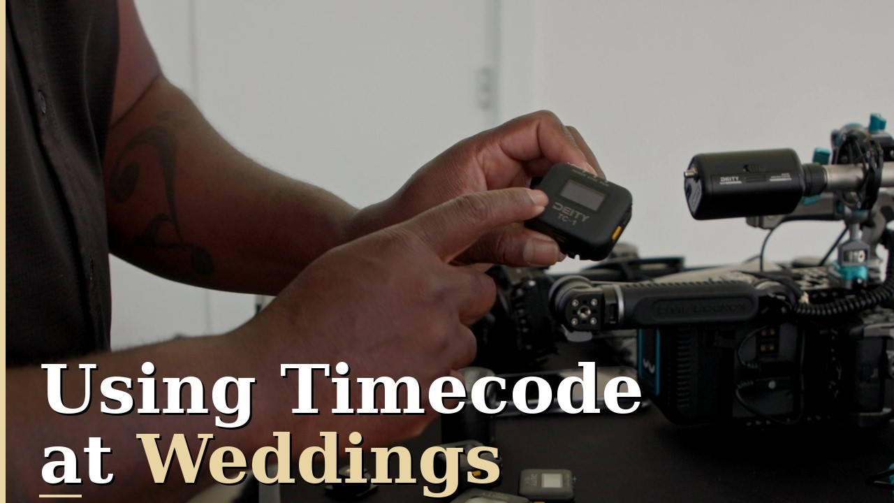 Syncing TIMECODE at a Wedding!