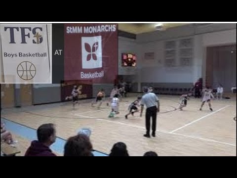 2024-01-25 - Jacob - Steal and Assist 03 - TFS at St. Mary Magdalene - Boys JV Basketball