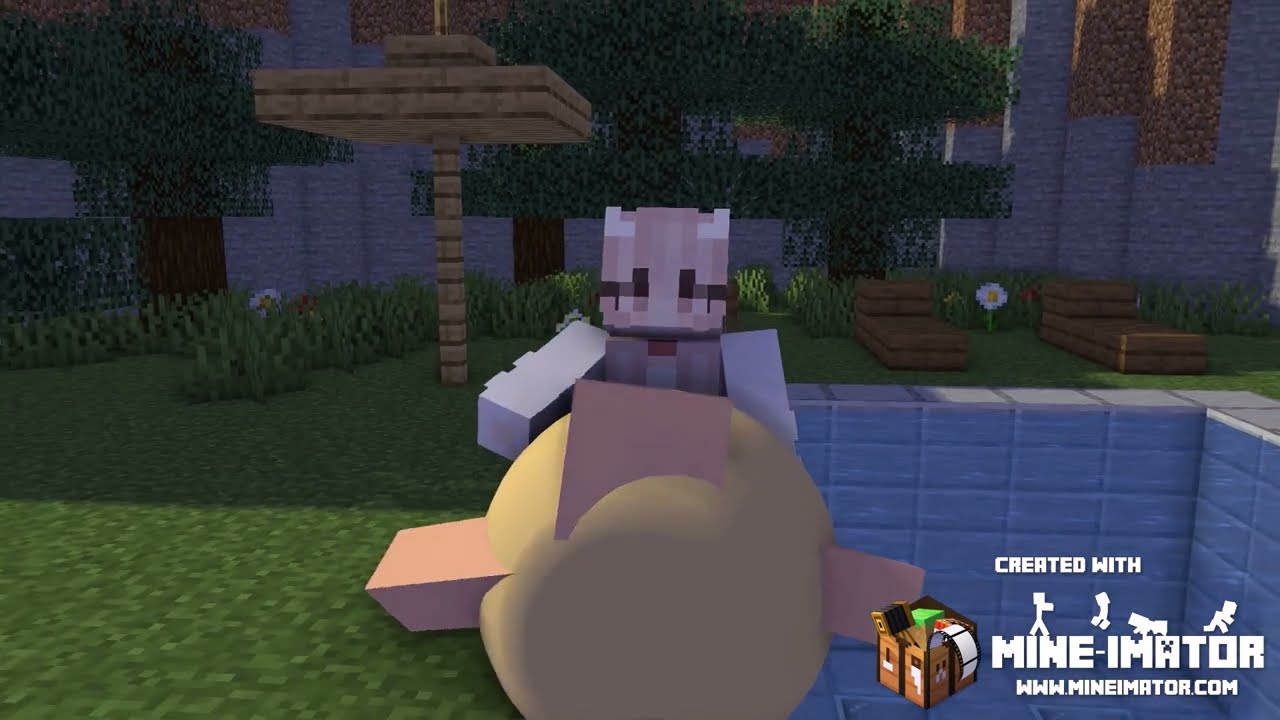 minecraft vore part1  (events in the pool)