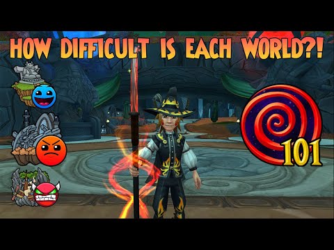 Wizard101: Ranking Worlds by Difficulty!