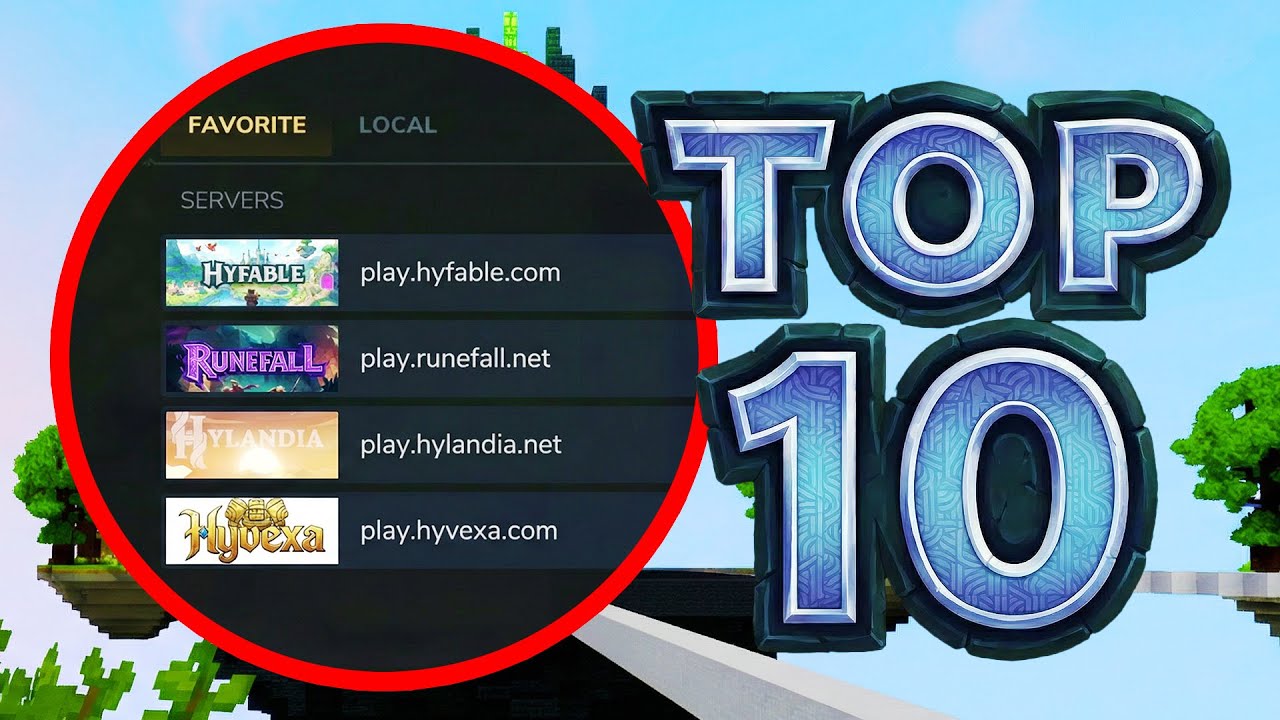 Top 10 Best Hytale Servers! (Top Hytale Multiplayer Servers)