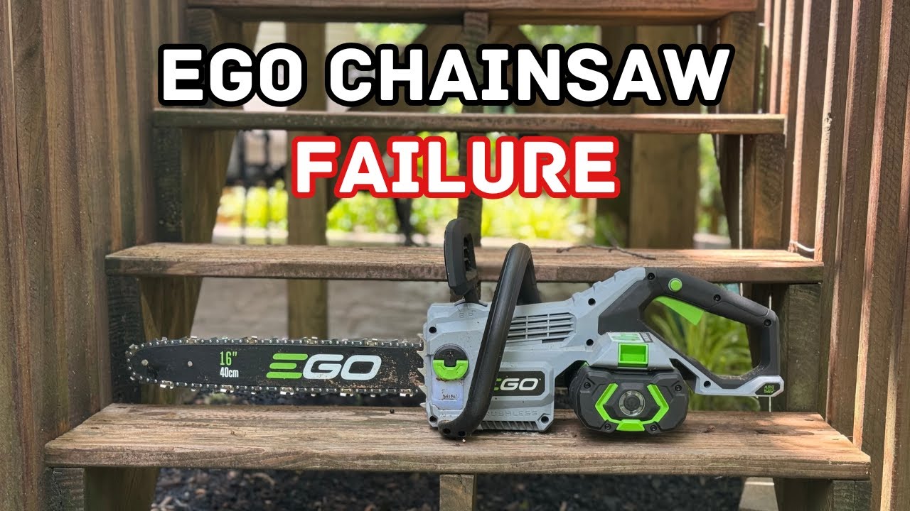 EGO Power+ CS1610 Chainsaw Failure After Light Use [with Update]