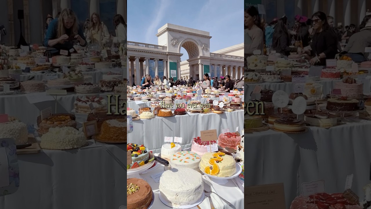 This Is What 1387 Cakes Looks Like: SF Cake Picnic 🍰