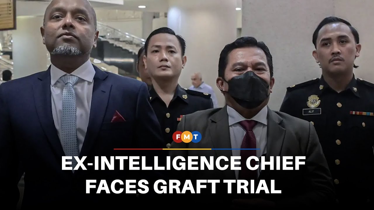 Ex-military intelligence chief claims trial to graft charges