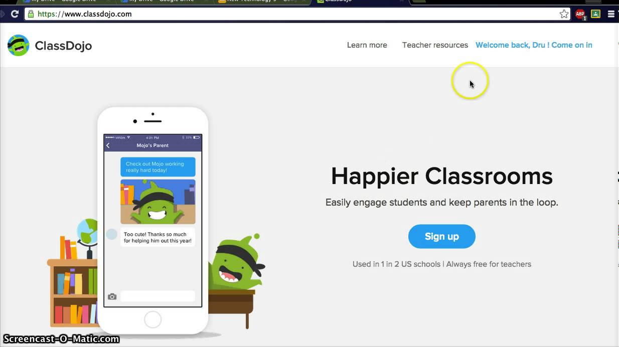 New Technology 5 ClassDojo