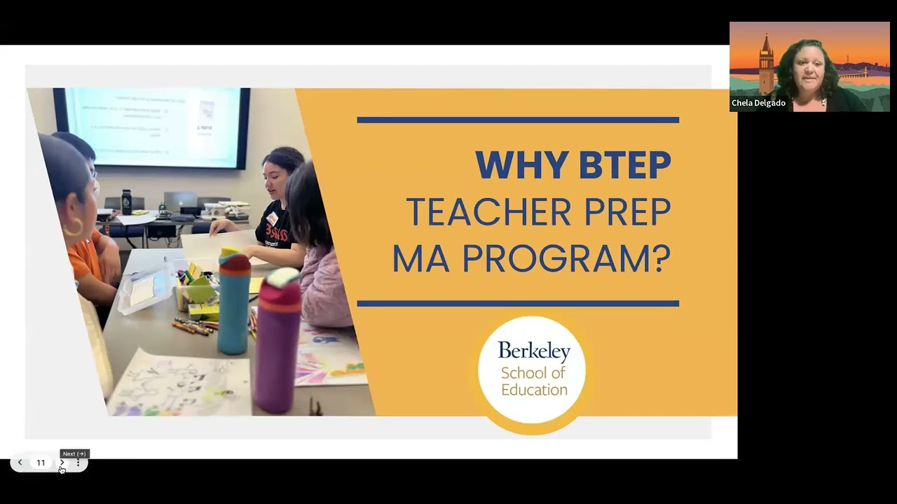 BTEP Berkeley Teacher Education Program overview & recruitment Fall 2023