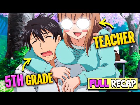 🌳An Elementary School Boy Looks Like An Adult and His teacher is very Affectionate Full Recap