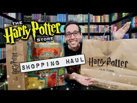 Harry Potter Store New York Merchandise Haul | See What I Bought!