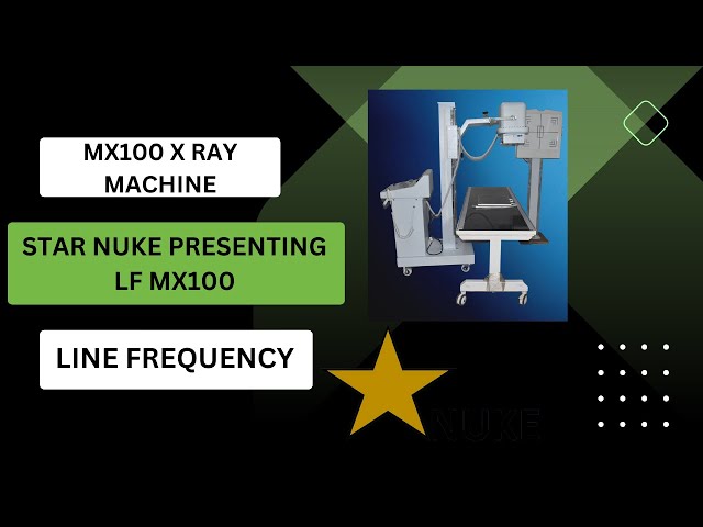 100 MA Fixed X Ray - Fixed 100 mA High Frequency X Ray Machine STARNUKE HF100R AERB Approved ...