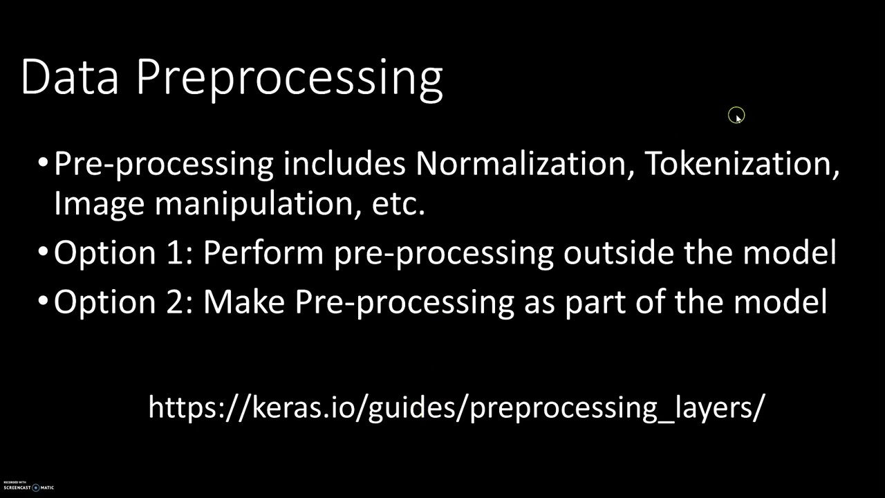 3 - Adding a PreProcessing layer - keras.layers.Normalization( ) explained