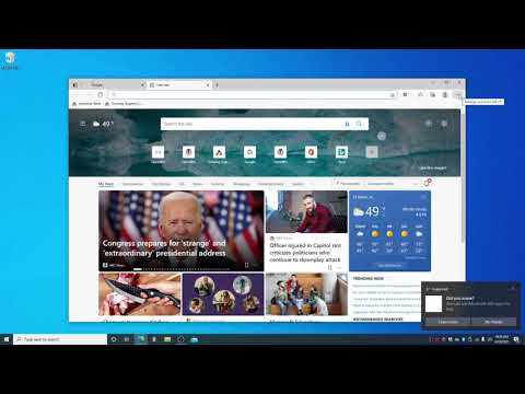 How to turn off Microsoft News on the Microsoft Edge new tab page.