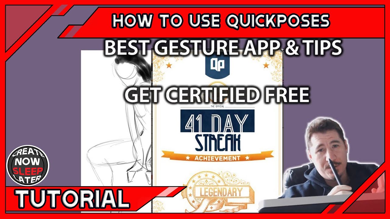 How To Draw Gesture For Figure Drawing with Quickposes FOR FREE!