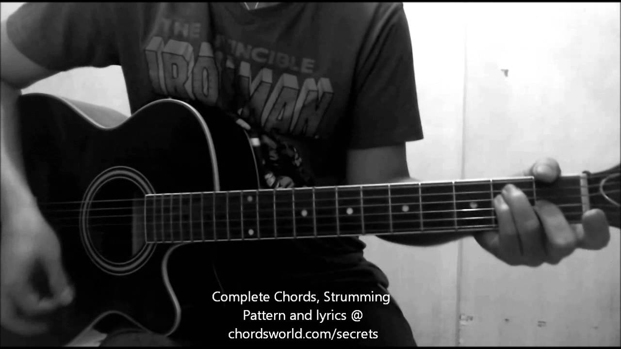 Maybe Next Time Chords by SECRETS - How To Play - chordsworld.com