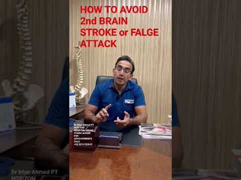 Learn How to avoid 2nd Brain stroke or falge Attack with Top 6 Basic measures Urdu|Hindi #stroke