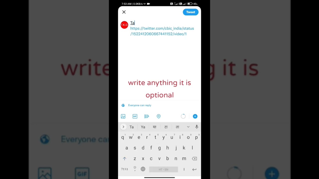How to share Twitter video without Retweet #shorts #twitter #taxkadose