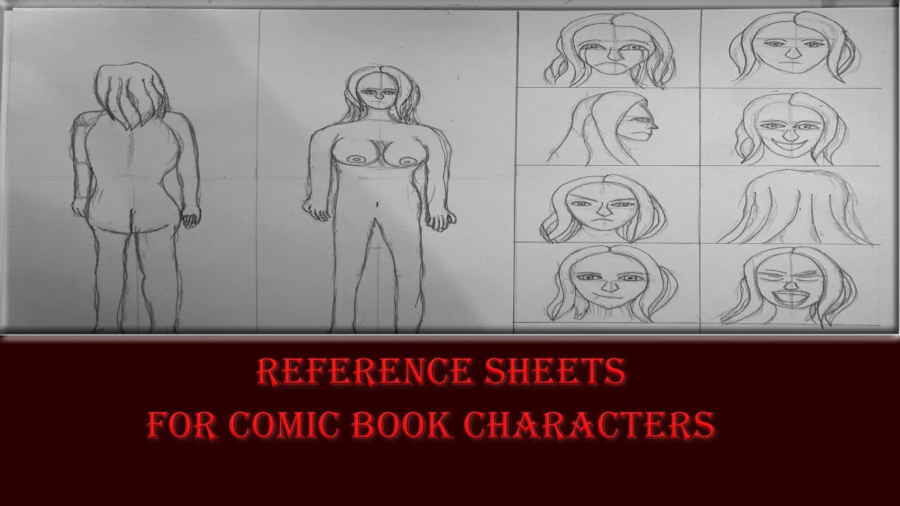 Why You Need a Character Reference Sheet (Comics & Illustration)