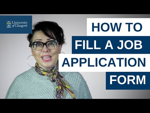 How To Fill A Job Application Form – Careers Advice