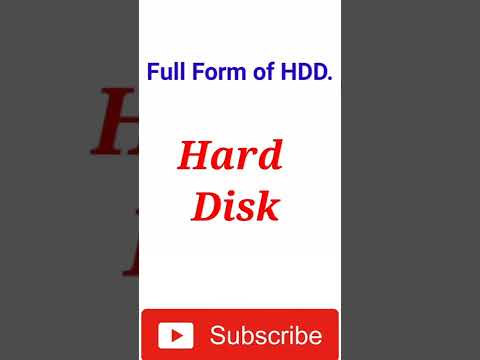 Full Form of HDD.#computer #hdd #hard #disk#drives