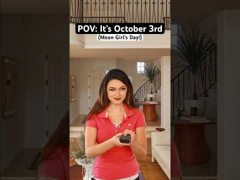 POV: It’s October 3rd - “Mean Girls Day!” #nostalgia #early2000s #meangirls #millennials
