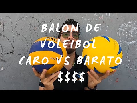 Bal贸n de voleibol Caro vs Barato