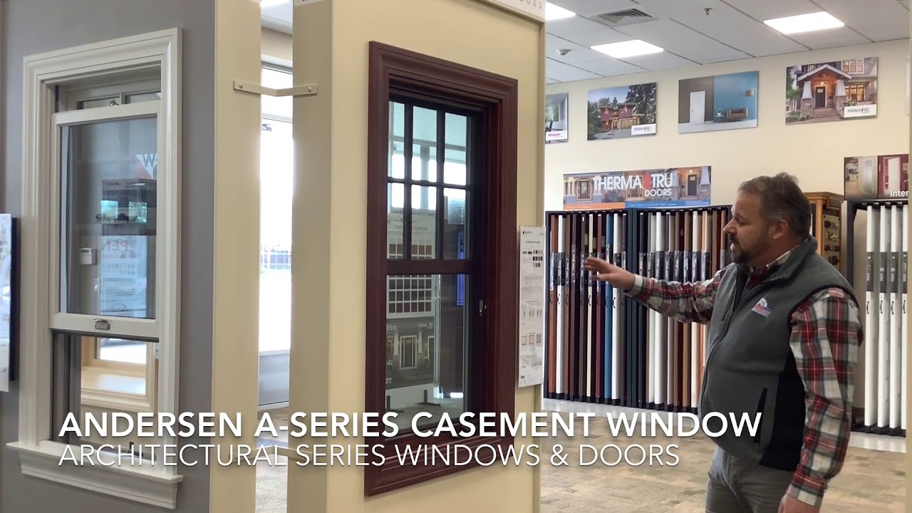 Andersen A-Series Casement at WindowRama in Franklin Square, NY.