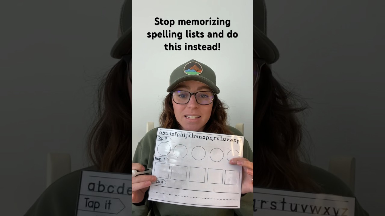 The easiest and most effective way to teach spelling!