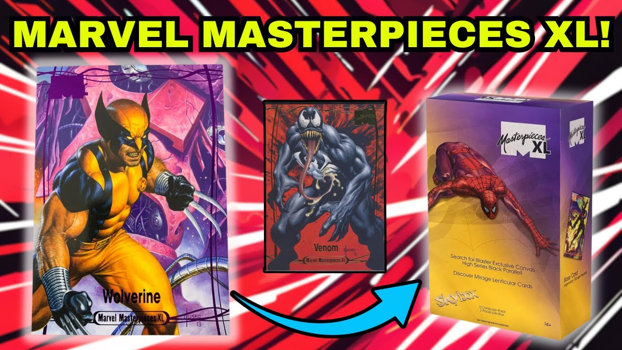 2024 SKYBOX MARVEL MASTERPIECES XL BLASTER BOX REVIEW!