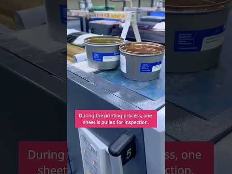 How to Print the Metallic Gold Color of Packaging #custompackaging #printing #printingservices
