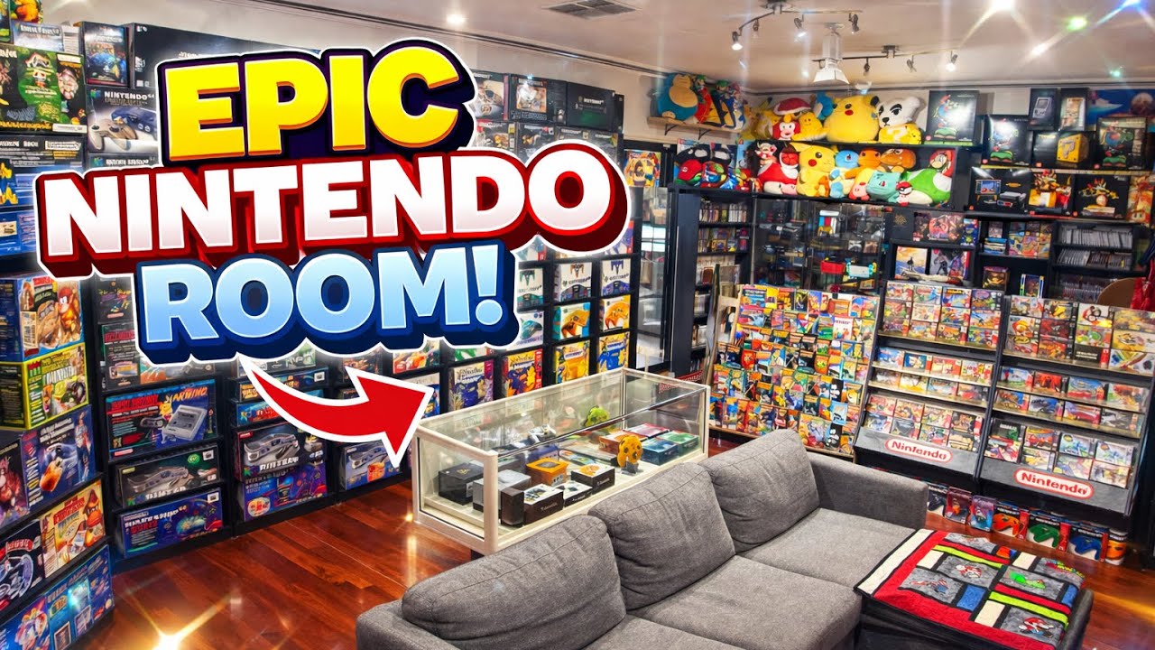 My EPIC Nintendo Room! 🎮🔥