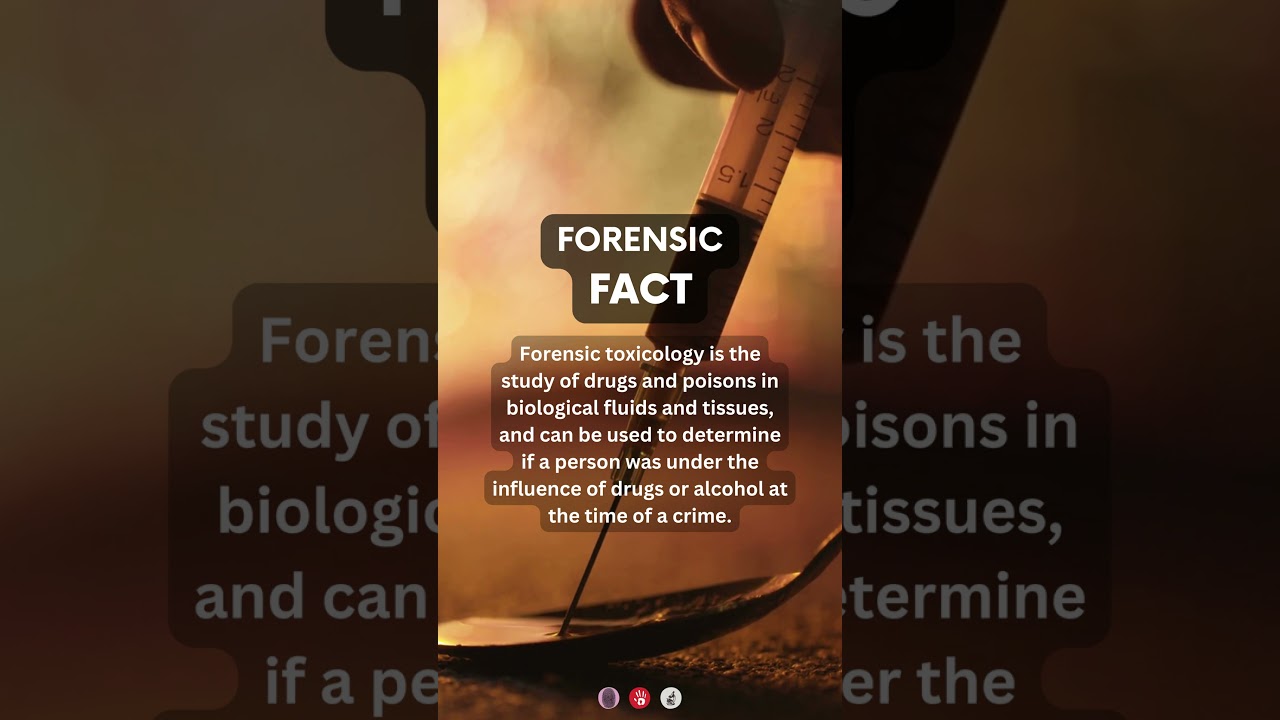 Forensic Toxicology | #forensics #forensicscience