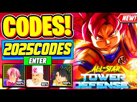 ⚠️New⚠️ ALL WORKING CODES For All Star Tower Defense X 2025 - Roblox All Star Tower Defense X Codes