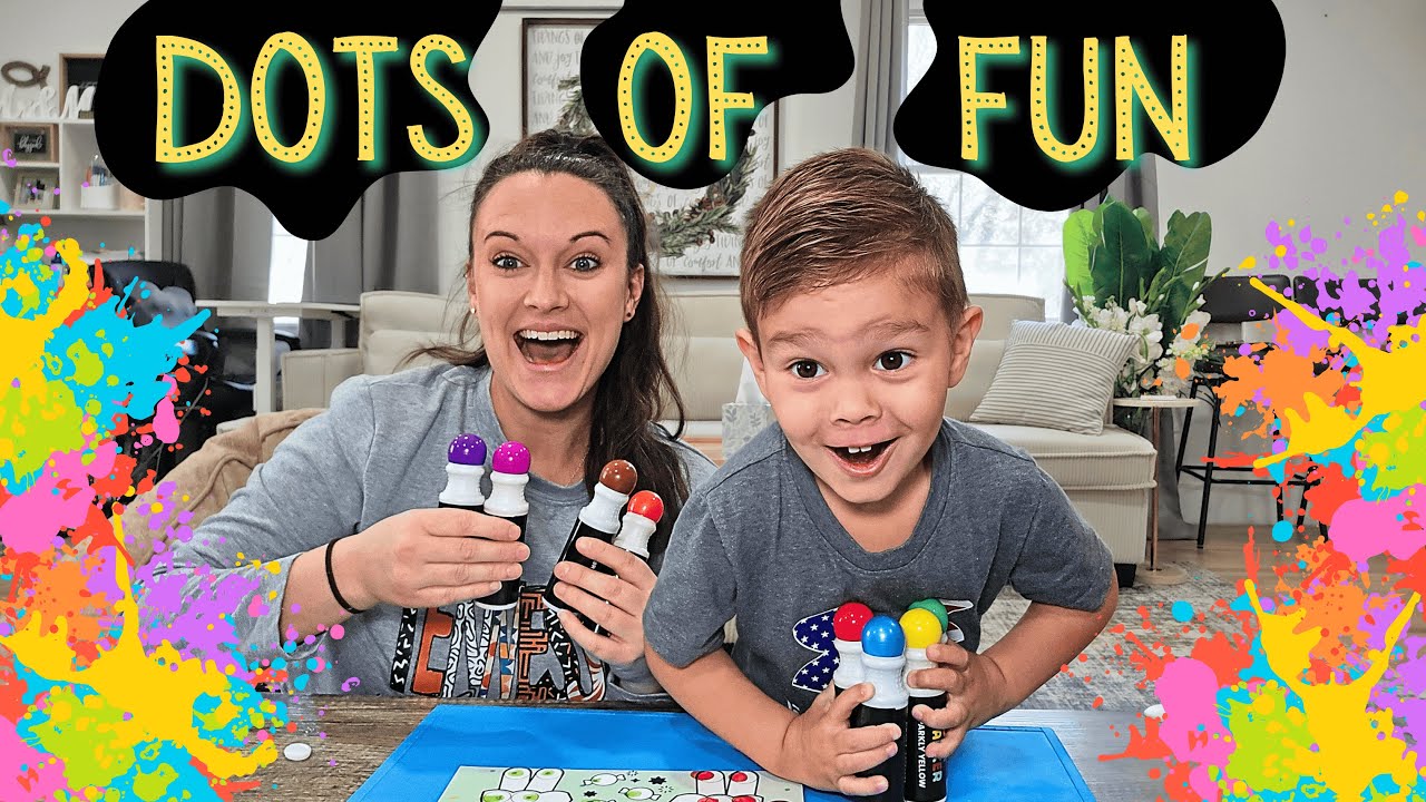 🎨 BEST Dot Markers for Toddlers!