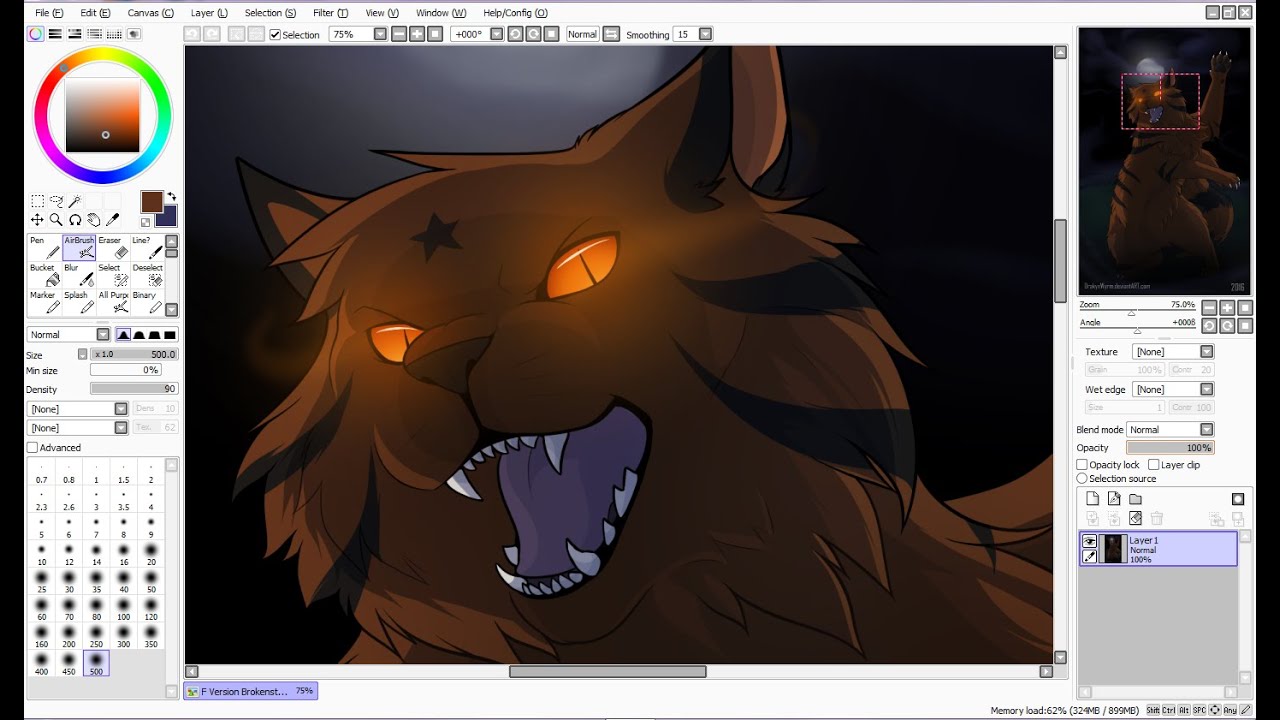 Brokenstar Speedpaint | Birthwrong |