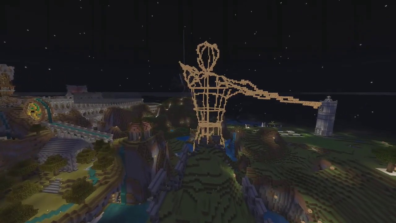 Minecraft - 3D Pixel Art Pt. 20 - Poseidon (Teaser)
