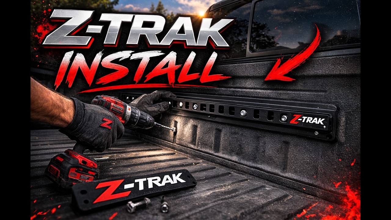 How To Install Z-Trak | The Ultimate Truck Bed Hauling Solution