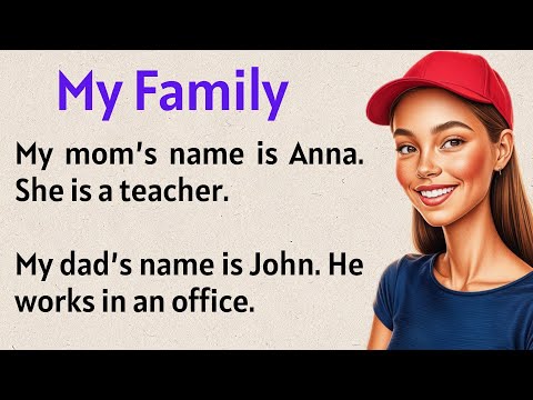 My Family ✅ Learn English Through Stories | English Listening Practice ✅