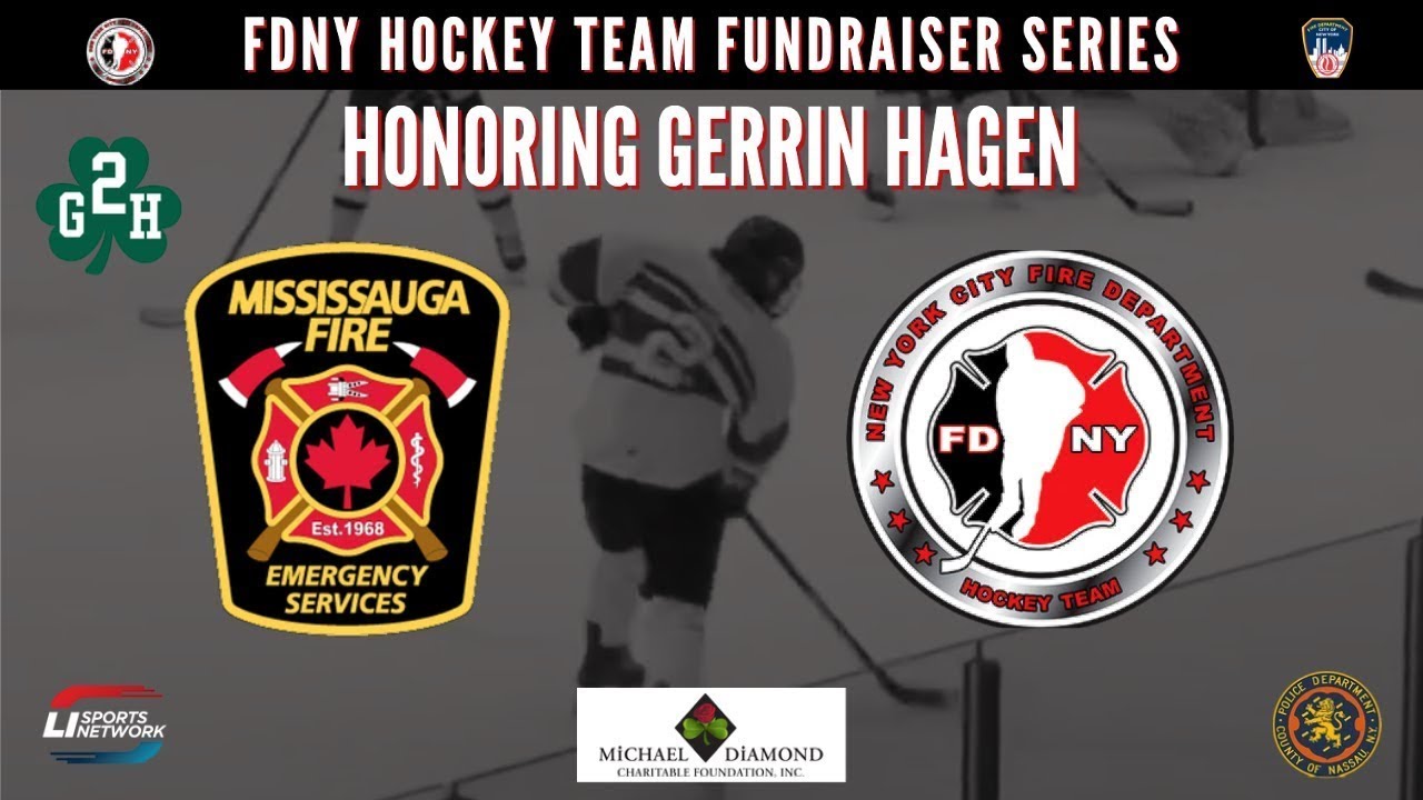 FDNY Hockey Team Fundraiser Series | Mississauga FD vs FDNY