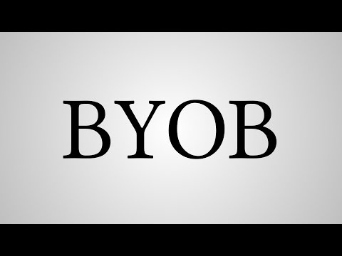 What Does "BYOB" Stand For?