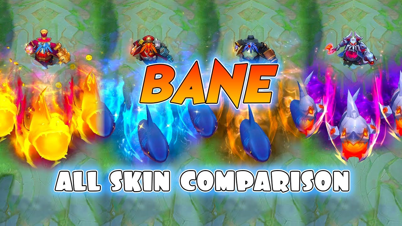 Bane All Skin Comparison
