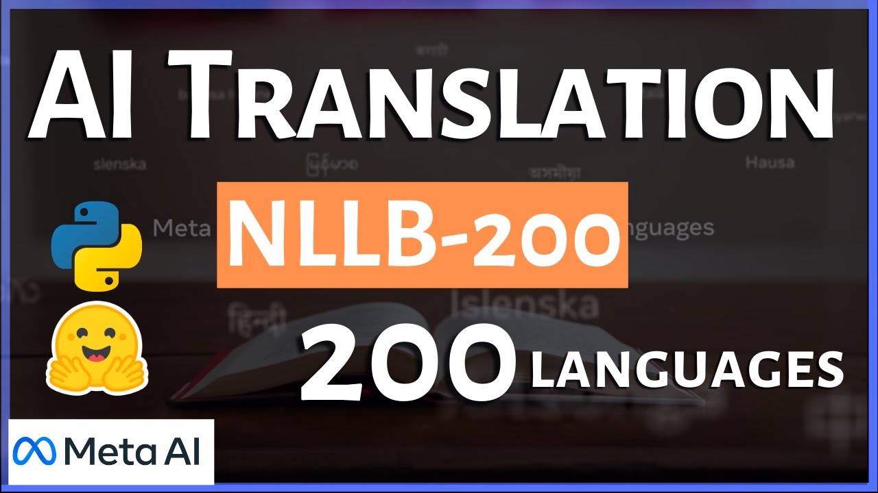 Learn AI Translation with FB's No Language Left Behind - NLLB-200 Python Code Tutorial