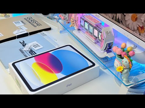 Unboxing my blue iPad | Apple iPad 11th Gen (A16) | with Accessories