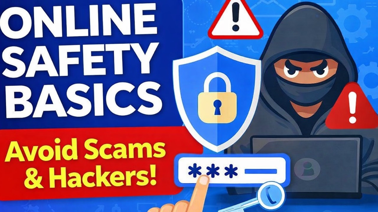 Online Safety Basics (Scams & Strong Passwords)