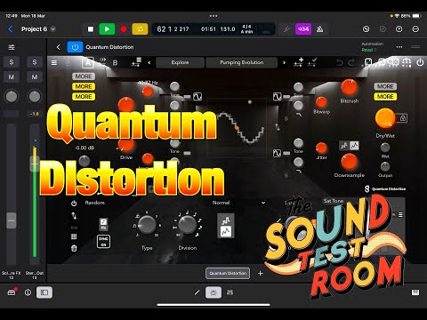 GSDSP Quantum Distortion - On The Master Channel Of A Techno Track In Logic — Loopy Pro Forum